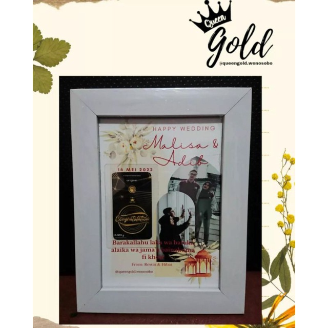 Jual Hadiah Emas Fine Gold Emas Mini Baby Gold Emas Murni Logam Mulia ...