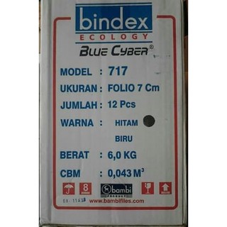 Jual ORDNER BINDEX 717 UKURAN FOLIO Ordner 717 Ecology Folio 7CM ...