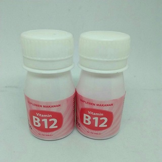 Jual VIT B12 10MG POT MERAH BESAR/KECIL (PIM) | Shopee Indonesia