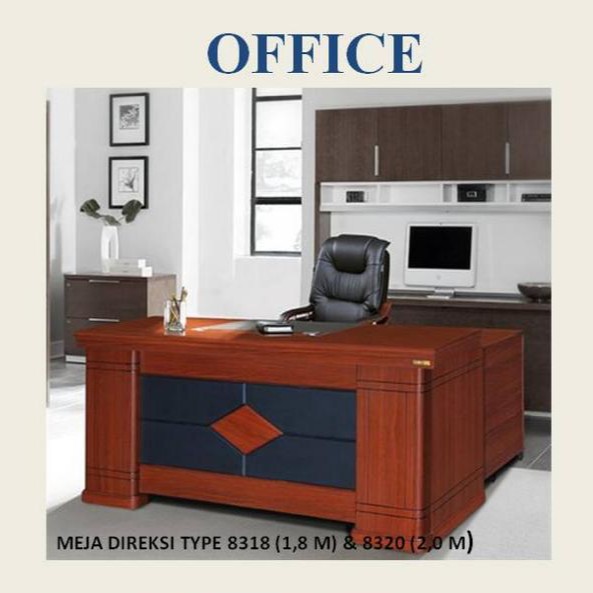 Jual Meja Kantor meja direksi meja direktur impor Kayu mdf Premium ...