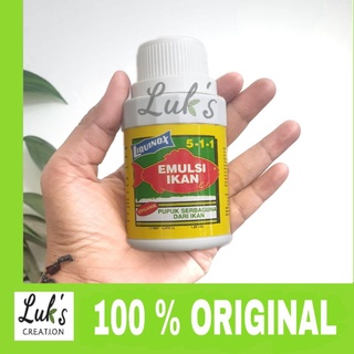 Jual Liquinox Fish Emulsion EMULSI IKAN 100 ml ORI HOLOGRAM pupuk ...