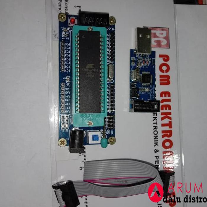 Jual Minsys Atmega 8535 Minimum System Include Downloader And Ic Atmel ...