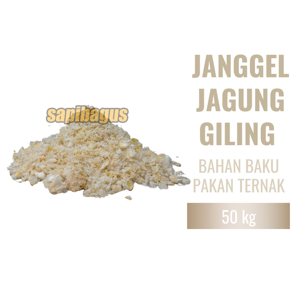 Jual Janggel Jagung Giling 50 kg - Bahan Baku Pakan Ternak - Sapibagus ...