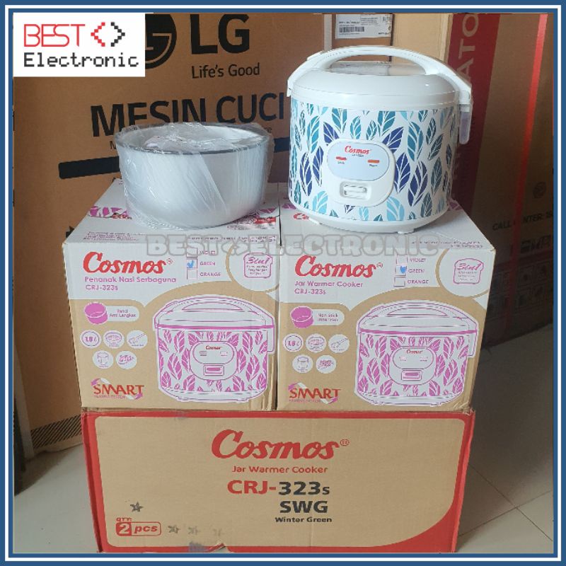 Jual Rice Cooker Cosmos CRJ 323 S Magic Com 323 S SSO SSV SWG 1.8 Liter ...