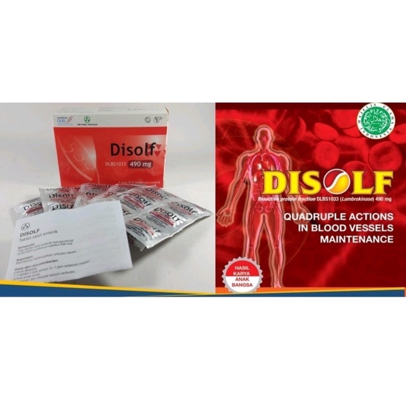 Jual Disolf 490Mg - Perbox - Melancarkan peredaran darah - Stroke ...
