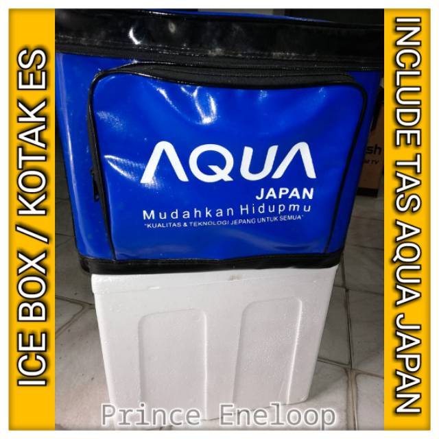 Jual Styrofoam Cooler Box / Kotak Es Ikan / Ice Box AQUA JAPAN ORIGINAL ...