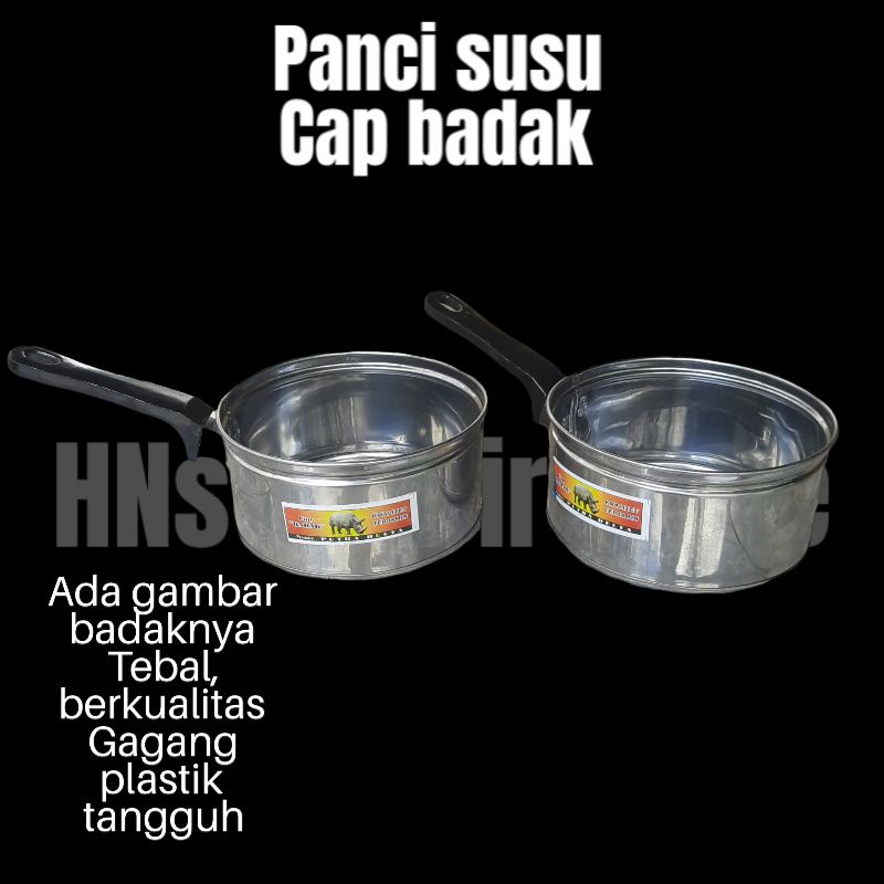 Jual panci susu cap badak original tebal diameter 16 cm panci rebus mie ...