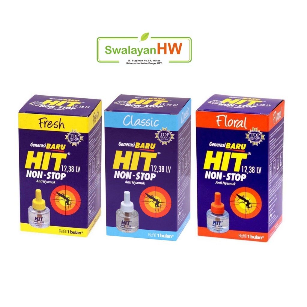 Jual Hit Non-Stop Refill 33ml | Shopee Indonesia