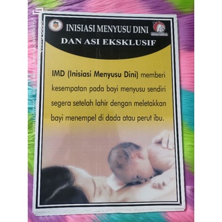 Jual Poster Manfaat Asi dan Inisiasi Menyusui Dini dan Asi Ekslusif ...