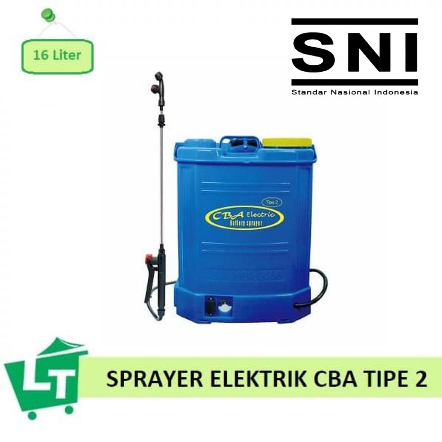 Jual Sprayer Elektrik Merek CBA Tipe 2 Uk. 16 Liter | Shopee Indonesia
