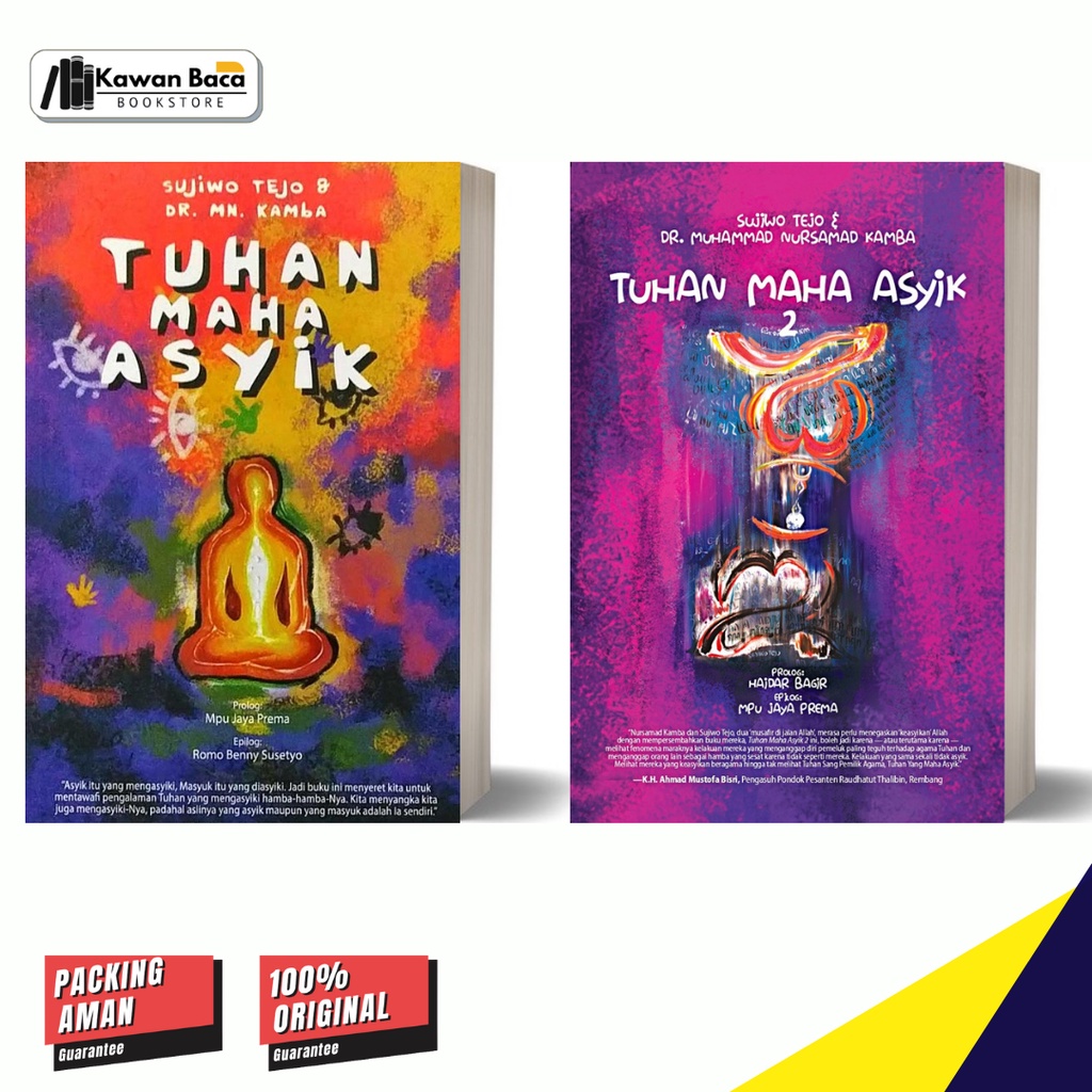 Jual Seri Tuhan Maha Asyik 1 And 2 By Sujiwo Tejo Dr Muhammad Nursamad
