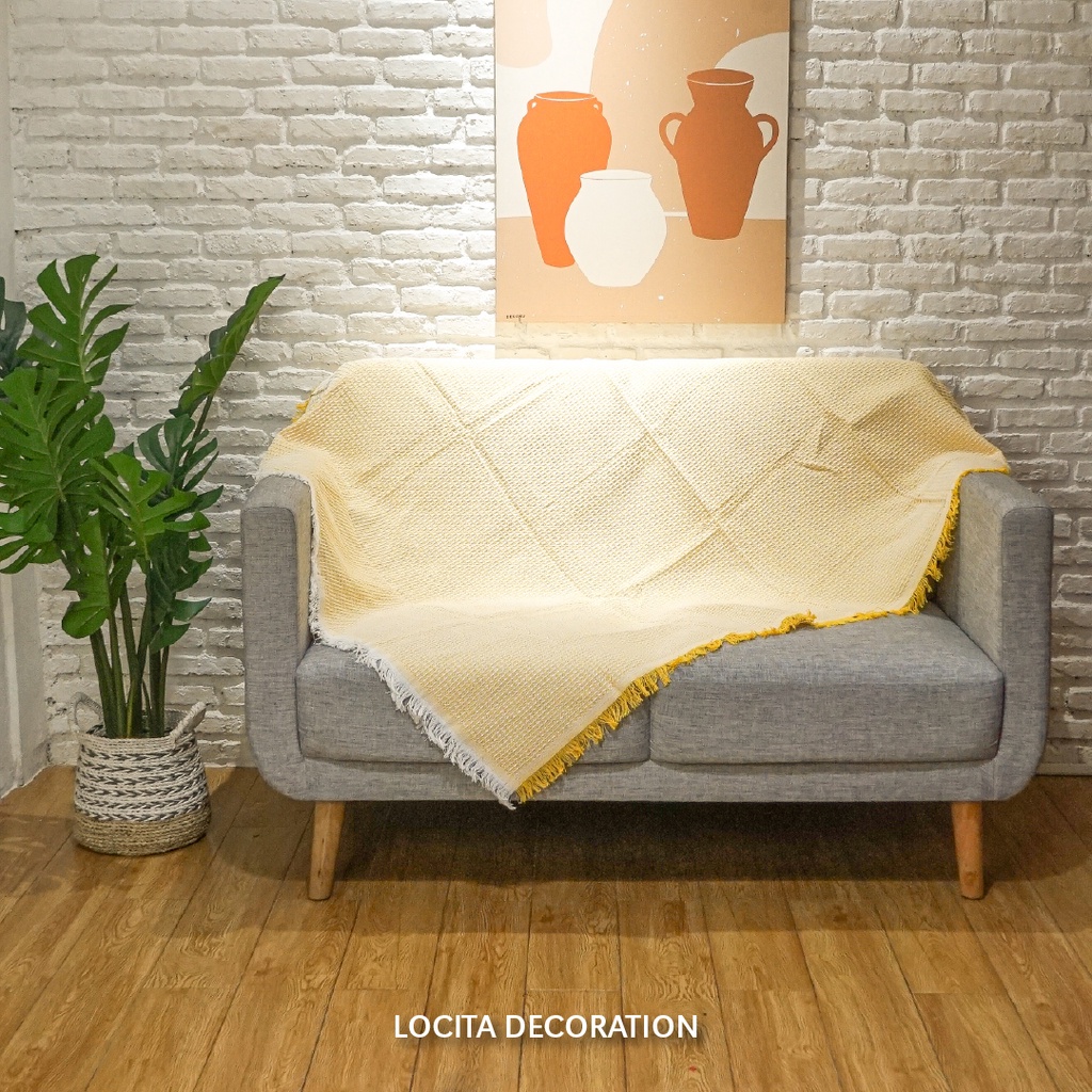 Jual Multifunction Throw Blanket/Selimut Cover Sofa Alas Lantai Taplak Meja Alas Piknik ...