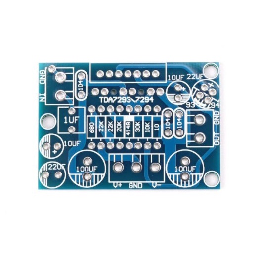 Jual PCB Power Amplifier Board TDA7293 TDA7294 (MONO) | Shopee Indonesia