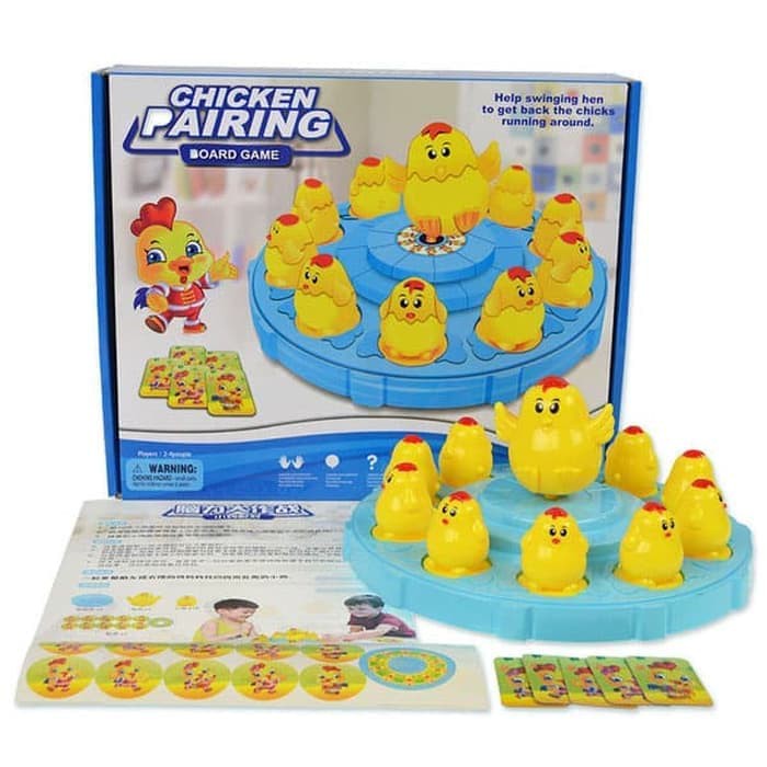 Jual CHICKEN PAIRING BOARD GAME - MAINAN GAME KELUARGA | Shopee Indonesia