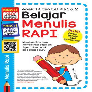 Jual Buku Belajar Menulis Rapi Anak TK Dan SD /Buku Anak / BK002 ...