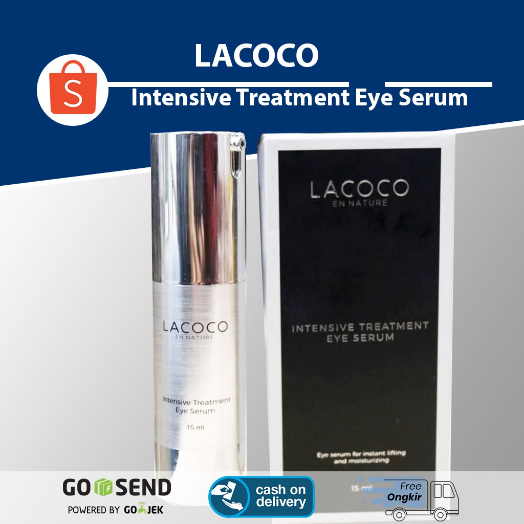 Jual LACOCO Intensive Treatment Eye Serum Pencerah Kelopak Mata ...