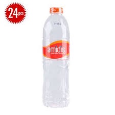 Jual Air Distilasi Amidis Botol Tanggung 600ml (1 Dus isi 24 botol ...