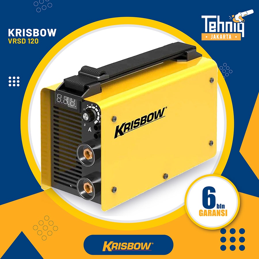 Jual Mesin Las Listrik / Trafo Las 900 Watt KRISBOW VRSD 120 | Shopee ...