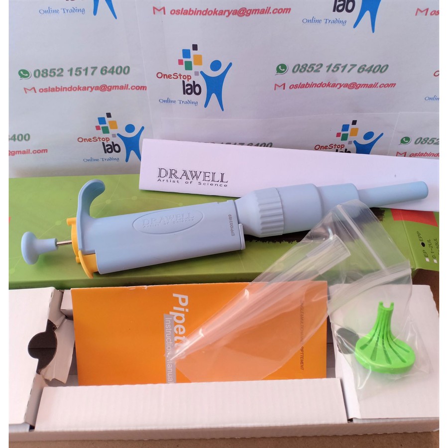 Jual Autoclavable Micropipette 500-5000 uL adjustable mikropipet ...