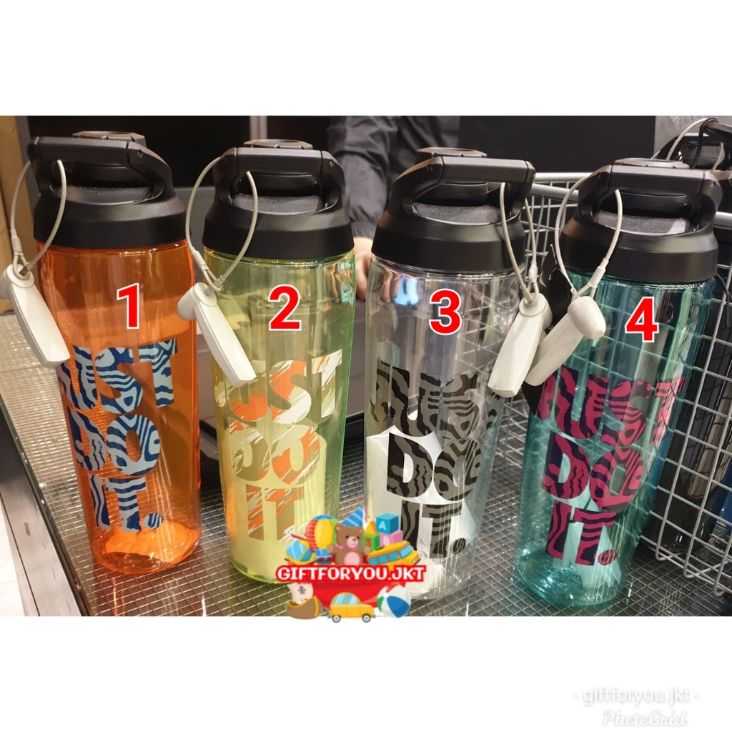Jual Botol Minum Nike Just Do It Bottle Sport Drink Water Olahraga TR ...