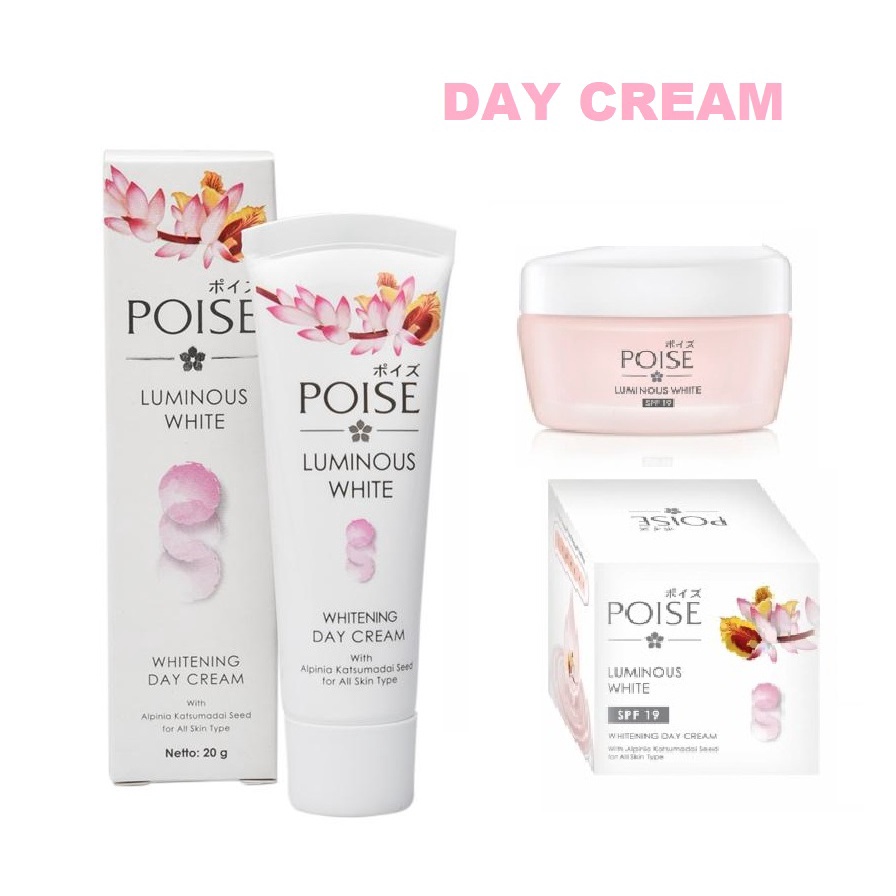 Jual Poise Luminos White Day Cream 20gr | Shopee Indonesia
