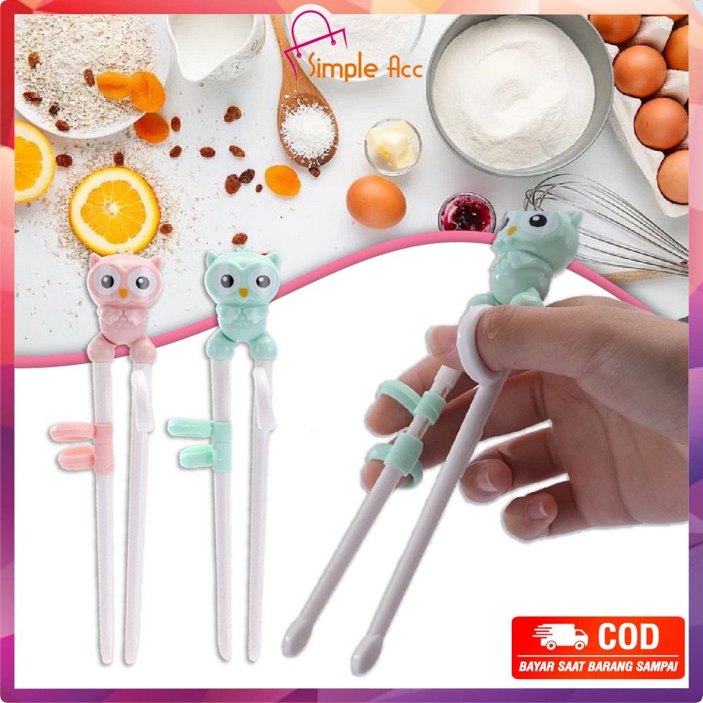 Jual DO-C355 Sumpit Anak Karakter Training Chopstick / Sumpit Anak ...