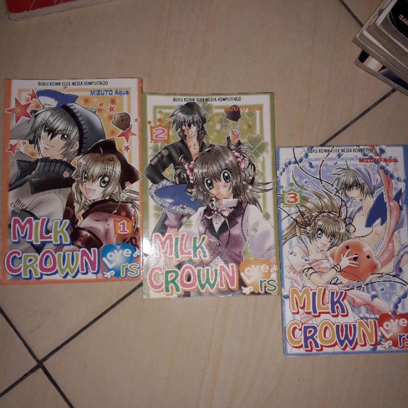 Jual Milk Crown Love RS 1-3 - KOMIK SET (Mizuto Aqua) | Shopee Indonesia