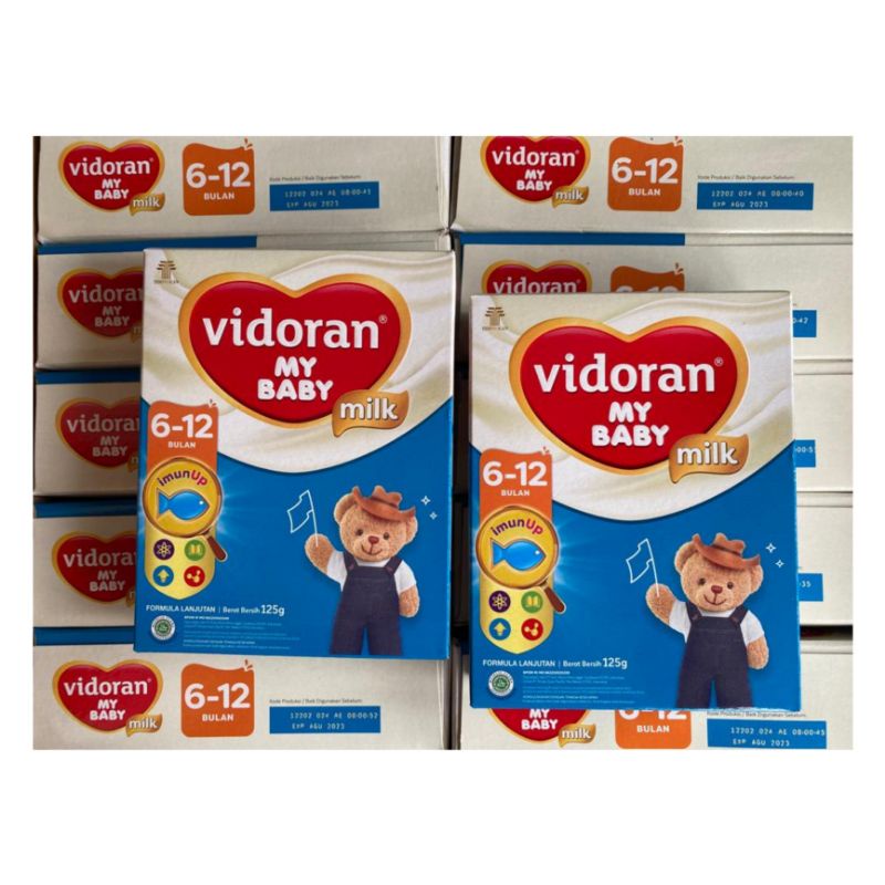 Jual TERMURAH Vidoran My Baby Susu Formula Bayi 6 - 12 bulan [125 gr ...