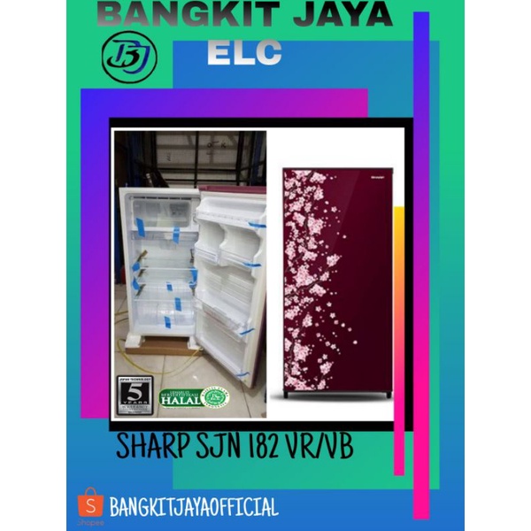 Jual KULKAS 1 PINTU SHARP SJ 182 KULKAS SHARP 1 PINTU KULKAS PINTU 1 ...