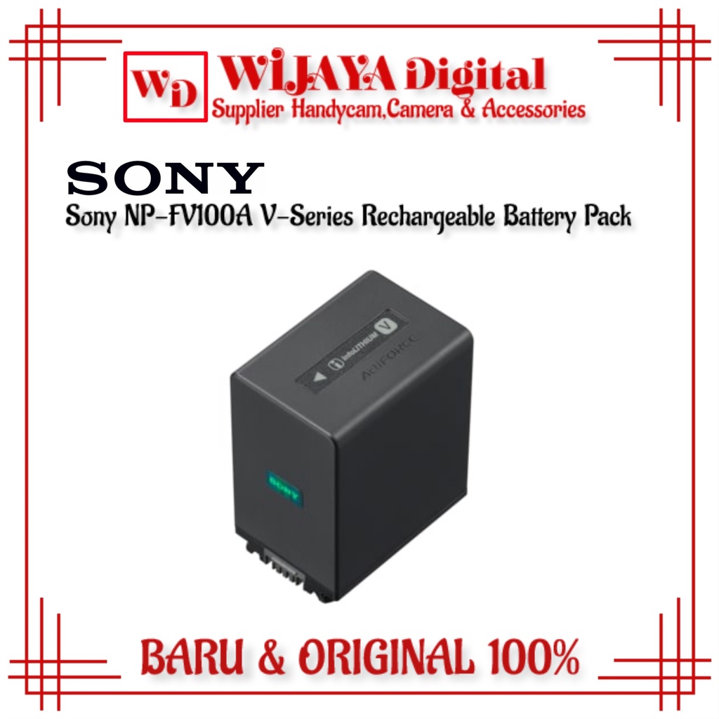 Jual Sony NP-FV100A V-Series Rechargeable Battery Pack | Shopee Indonesia