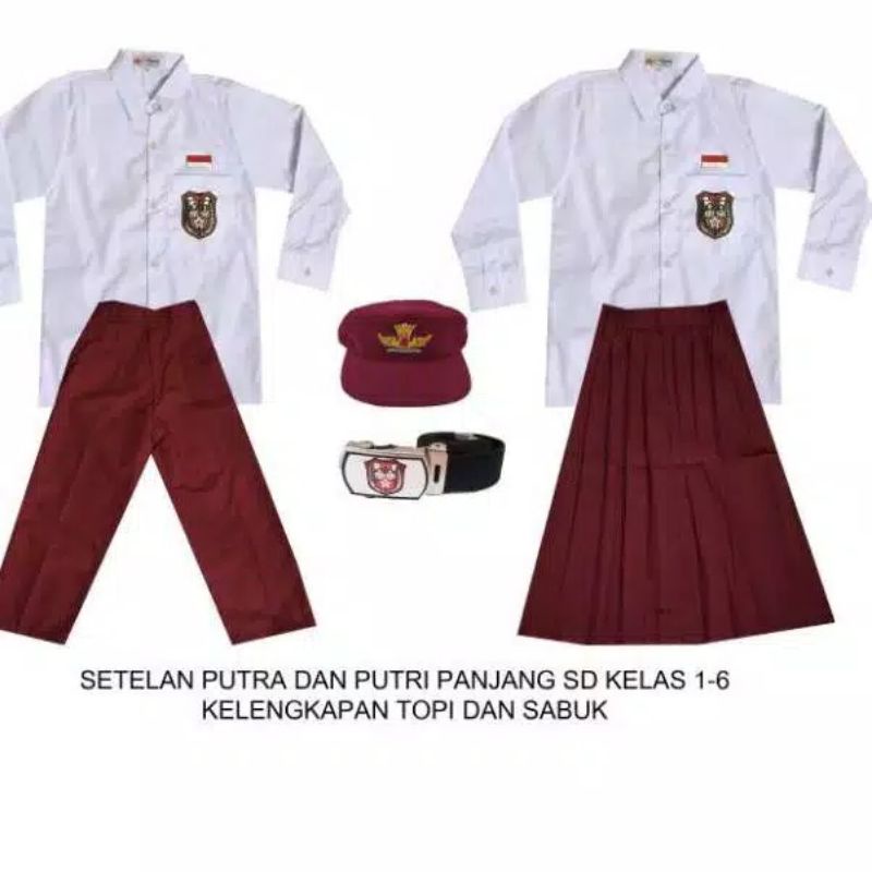 Jual Radjana Seragam Sekolah SD Lengan Panjang Paket Super Lengkap ... Jual Radjana Seragam Sekolah SD Lengan Panjang Paket Super Lengkap ...