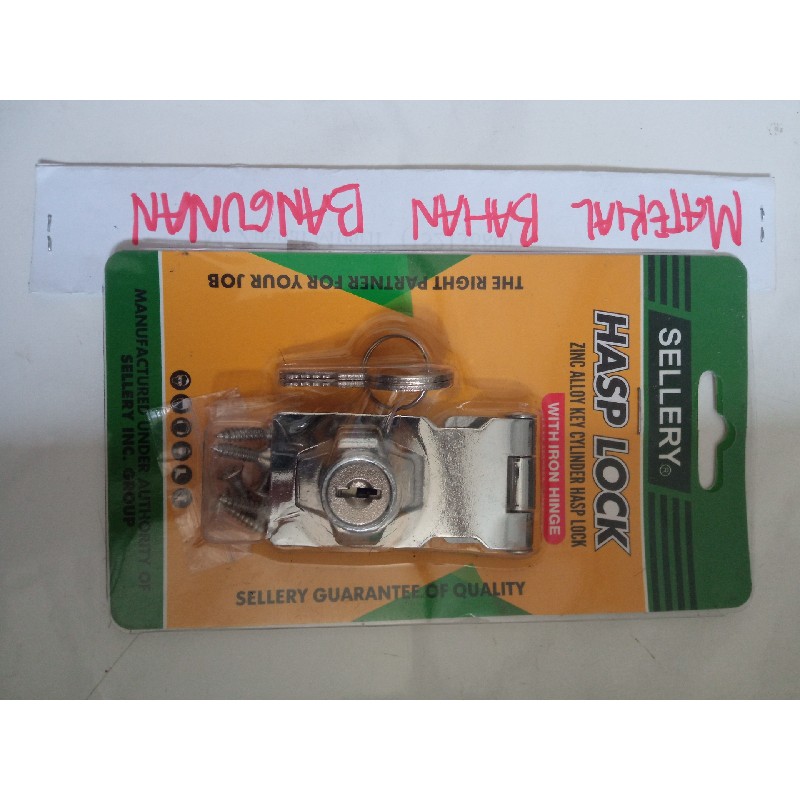 Jual Kunci Haps Lock 2 1/2 inch Key Cylinder Overval Gembok Pengait ...