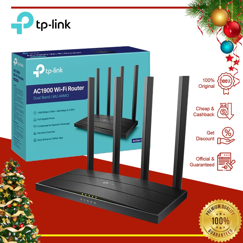 Jual Tp link C80 AC1900 Wireless Router WIFI Dual Band MU-MIMO Access ...