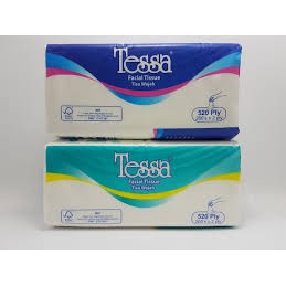 Jual tessa facial tissue 260/200 sheets | Shopee Indonesia