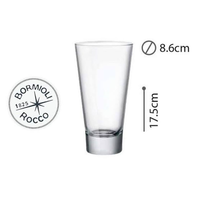 Jual Gelas 450ml Ypsilon Highball Glass by Bormioli Rocco - 1pc ...