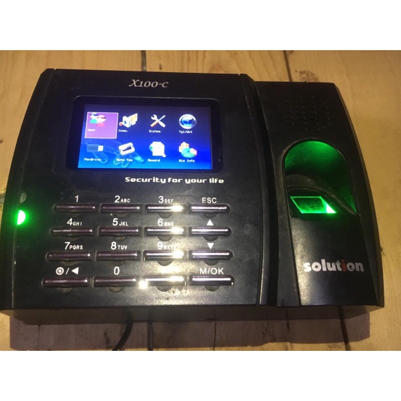 Jual Mesin absensi solution x100c | Shopee Indonesia
