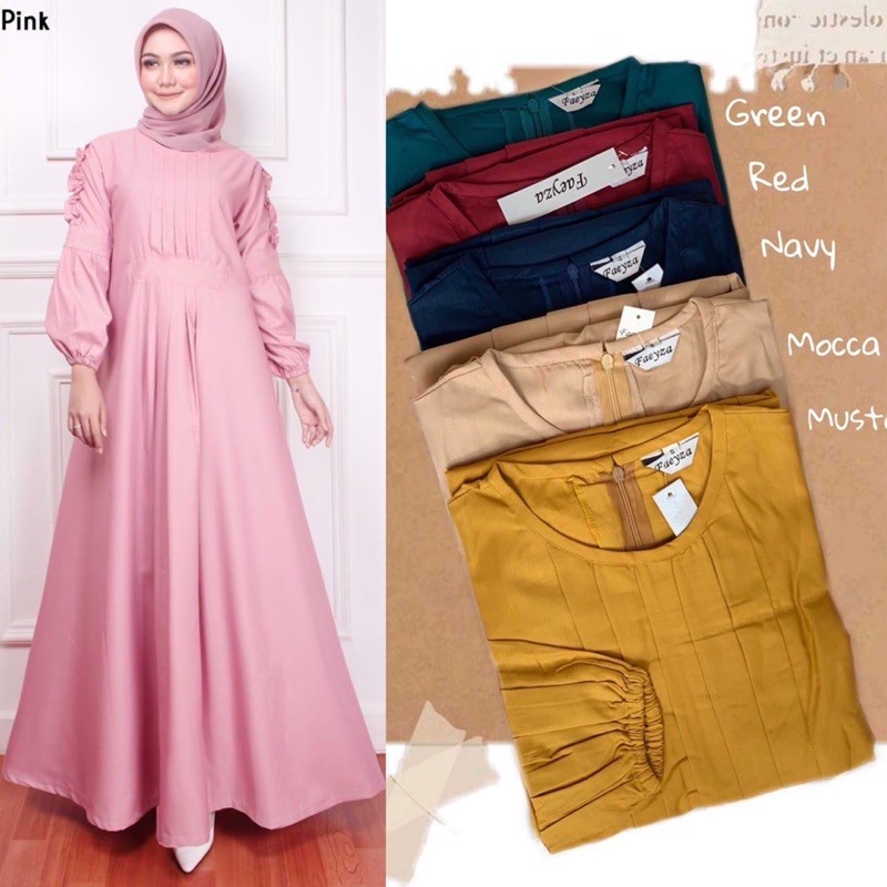 Gamis toyobo premium | Gamis fashion terbaru | Gamis murah premium ...