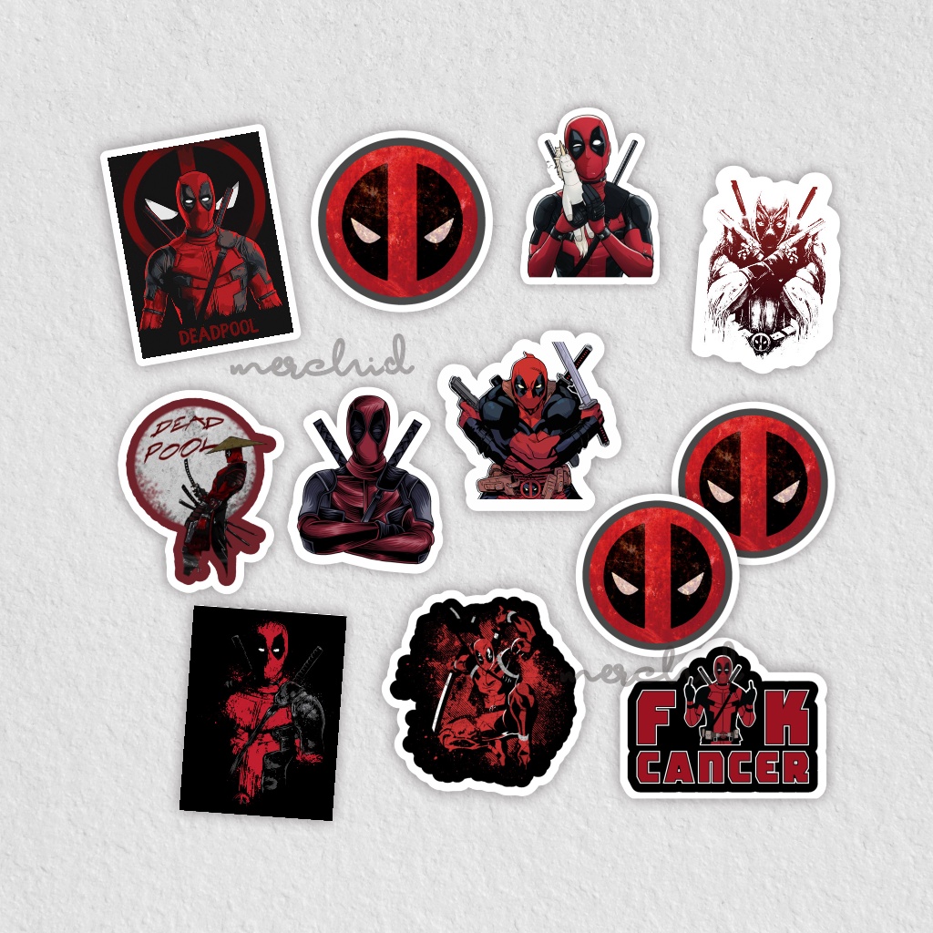 Jual Stiker Deadpool / Sticker Pack Indonesia|Shopee Indonesia