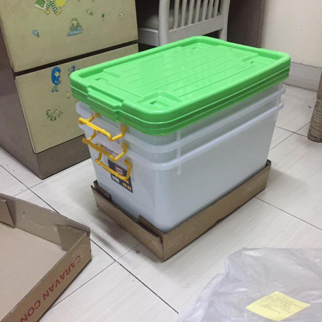 Box Container Caravan CB 52 liter Shinpo 142 dengan roda ( by Gojek ...