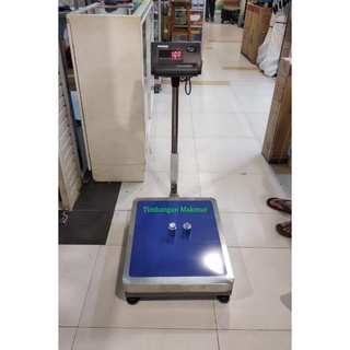 Jual Timbangan Duduk Digital A12E Kapasitas 300kg sd 500kg Plat 50x60cm Berkualitas | Shopee ...