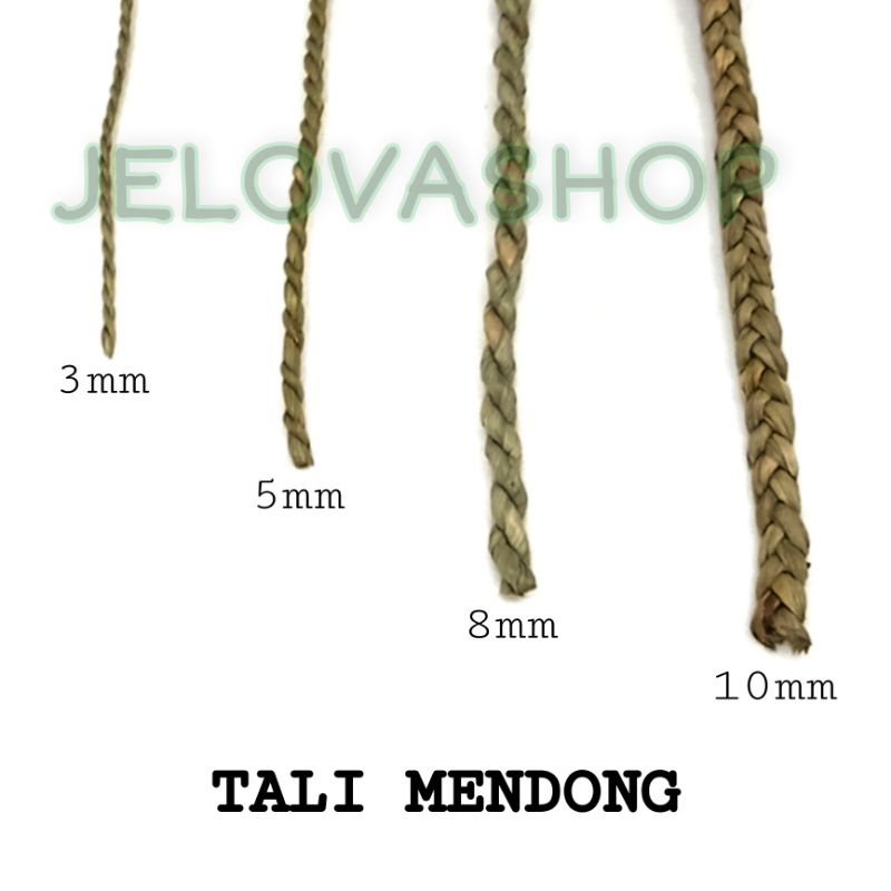 Jual TALI MENDONG/TALI RUSTIC 3MM-12MM | Shopee Indonesia