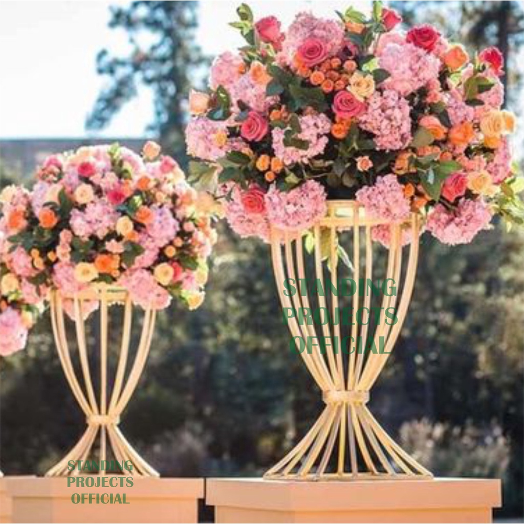 Jual Standing Pot Meja Slim Bulat - Standing Pot Indonesia|Shopee Indonesia