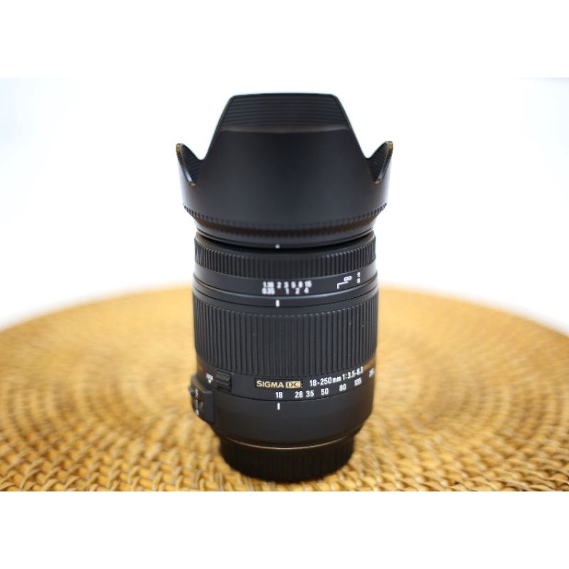 Jual LENSA SIGMA 18-250MM FOR NIKON MULUS BANGET | Shopee Indonesia