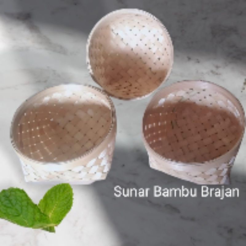 Jual Tumbu Kecil Mangkok Bambu | Keranjang | Hampers | Kerajinan Bambu ...