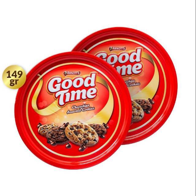 Jual Good Time Assorted Cookies Tin 149G | Shopee Indonesia