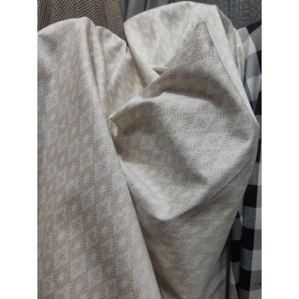 Jual Kain Katun Twill Stretch Motif Batik Bahan Full katun ( Harga ...