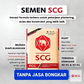 Jual SEMEN MURAH SCG 50 KG=160 SAK | Shopee Indonesia