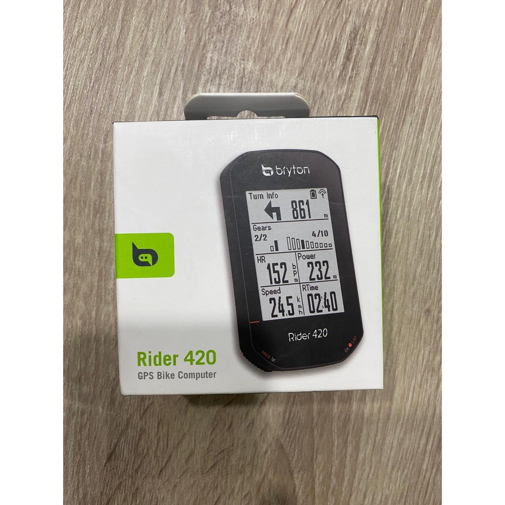 Jual CYCLO COMP GPS BRYTON R Rider 420 bundle bundling Heart HR Heart ...