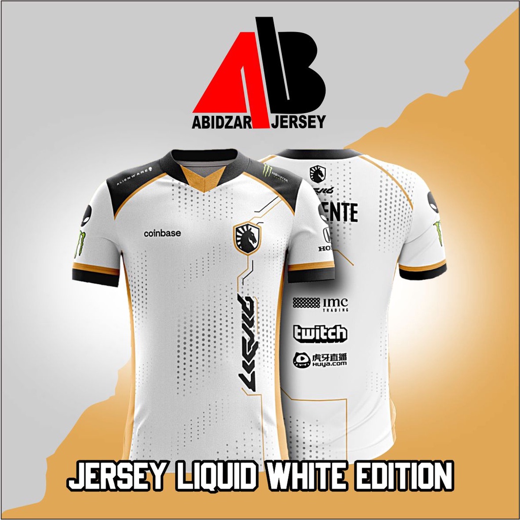 Jual JERSEY TEAM LIQUID WHITE EDITION DOTA2 | Shopee Indonesia