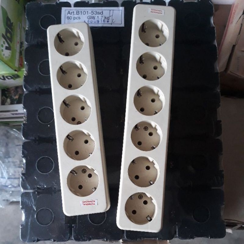 Jual Stop Kontak Arde Uticon 5L,6L/terminal colokan kuningan uticon kota pontianak | Shopee ...